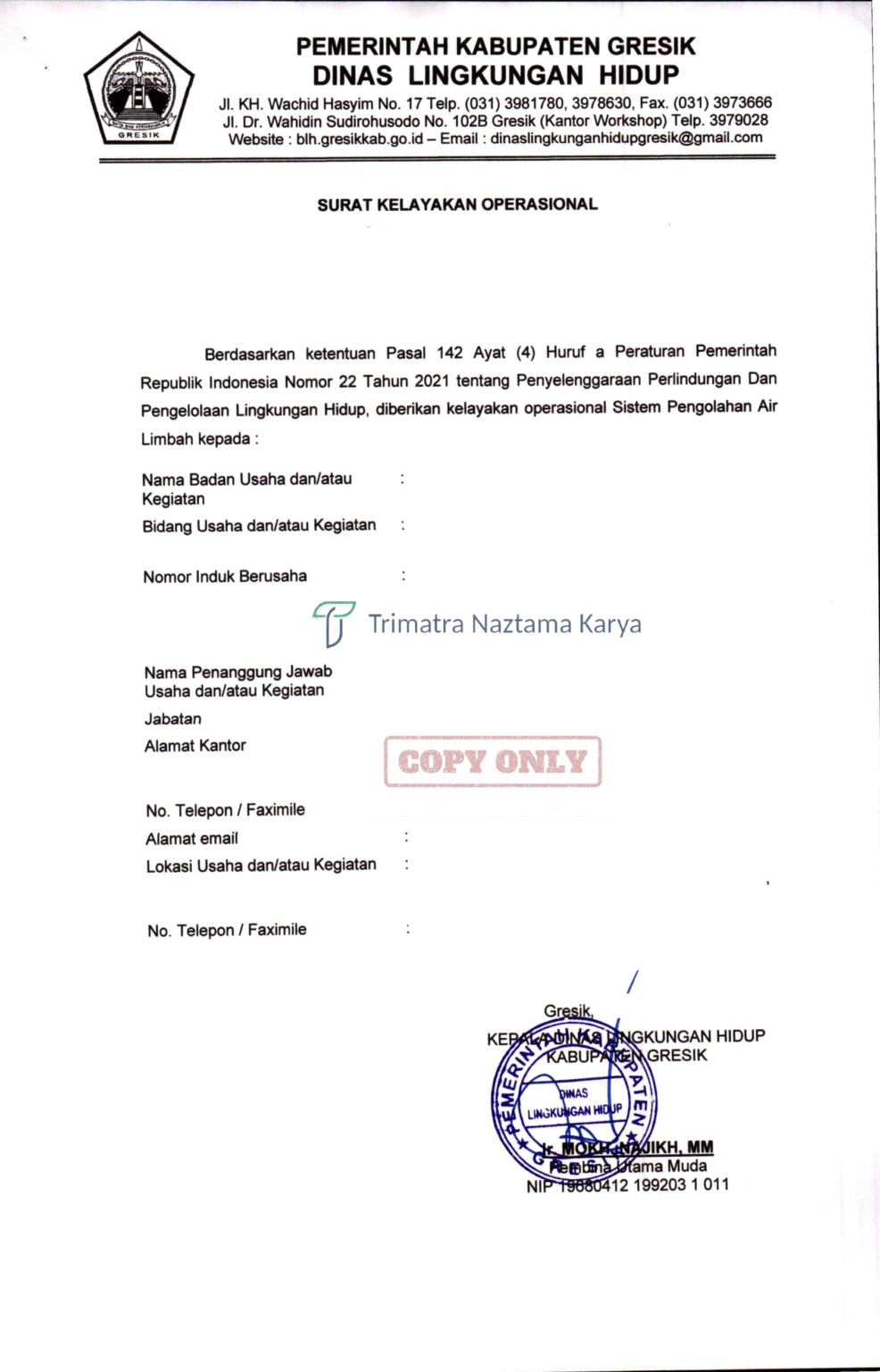 Apa itu Pertek dan SLO IPAL Air Limbah? – Trimatra Naztama Karya – IPAL